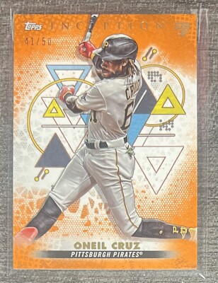 O’Neil Cruz Topps Inception Orange /50 Rookie Card RC | eBay