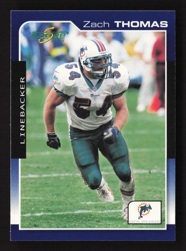 2000 Score #103 Zach Thomas Miami Dolphins | eBay