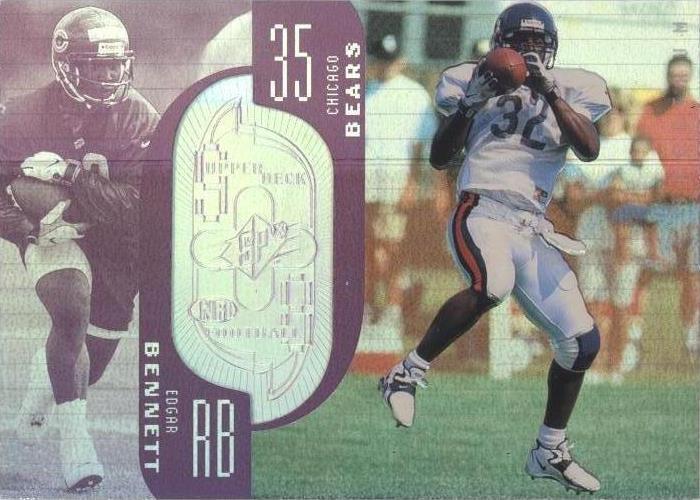 1998 Upper Deck SPx Finite - Edgar Bennett #207 Spectrum /325 for sale ...