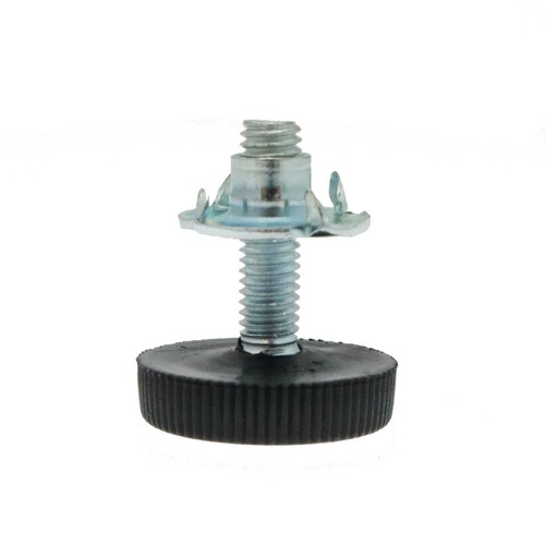 Set Of 4 Adjustable Furniture Feet & T-Nut Fixings For Wood - M6 ...
