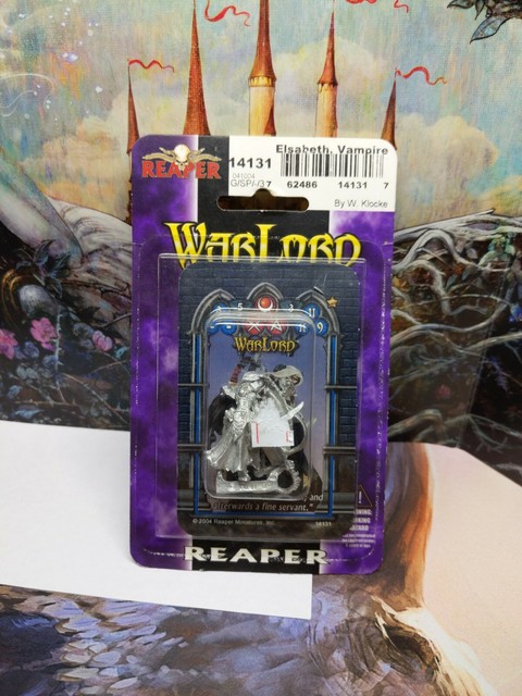 Elsabeth Vampire Necropolis Captain Reaper Miniatures Warlord 14131 ...