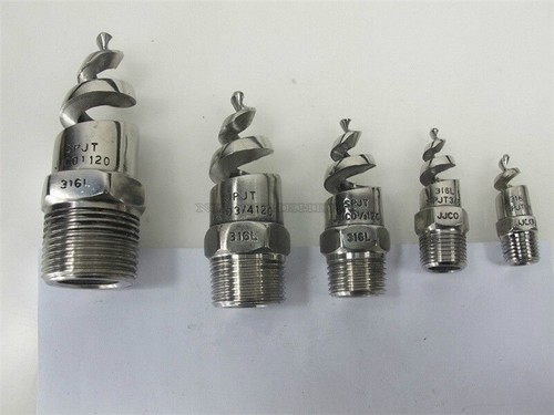 Spiral Cone Sprinkler Heads SS316 1/2" New Sprinkler Nozzles Stainless ...