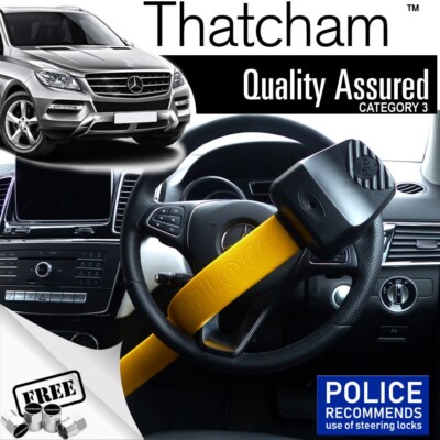 Car Steering Wheel Lock For Mercedes GLE GLS GLA 4x4 Stoplock Pro Elite ...