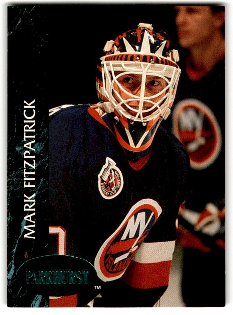 1992-93 Parkhurst Emerald Ice Mark Fitzpatrick #99 New York Islanders | eBay