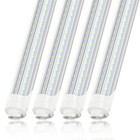 25Pack 8FT T8 LED Tube Light Bulbs R17D HO F96T12 72W Garage Shop ...