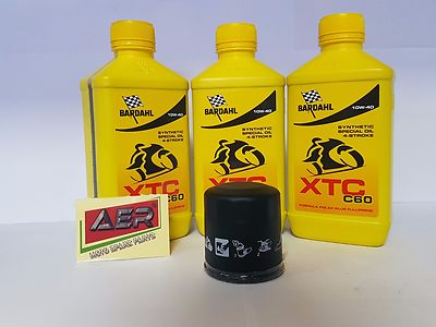 SET SERVICING OIL BARDAHL MOTOR XTC C60 10W40 | eBay UK