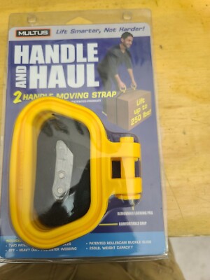 MULTUS Handle and Haul 2 Handle Moving Strap Heavy lifting help | eBay