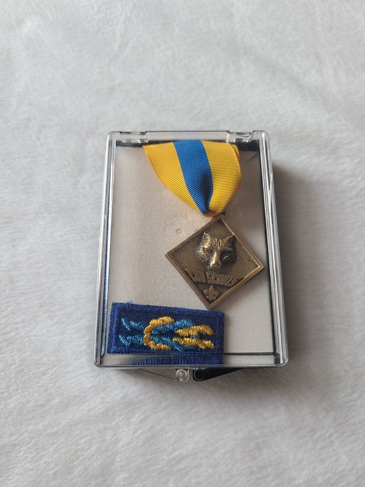 Boy Scouts of America Cub Leader Award Medal & Square Knot Badge ...