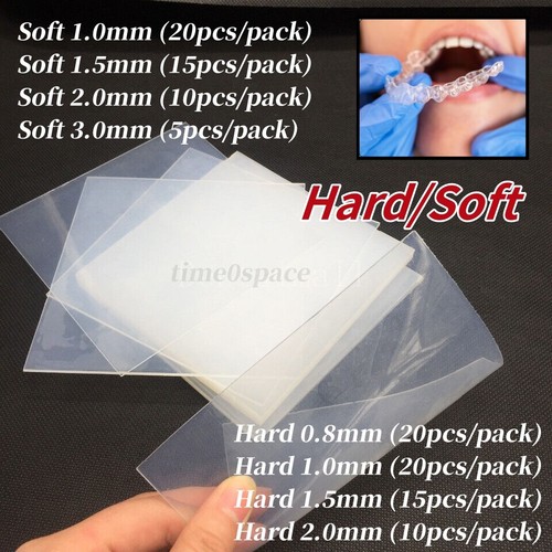 Dental Orthodontic Retainer Vacuum Thermoforming Sheet Splint Hard Soft ...