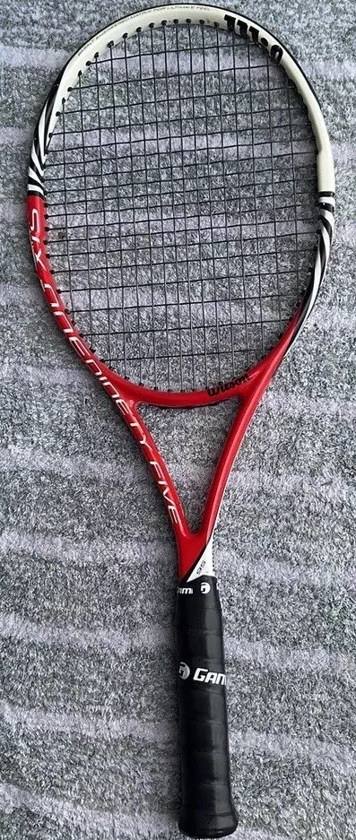 wilson tennis racket Six One Ninety Five 95 Sq In Grip Size 4 1/2 ...