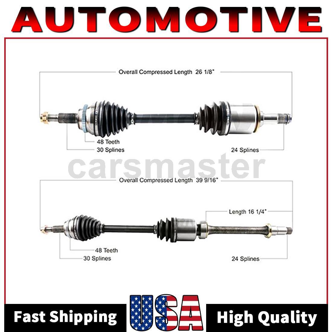 CV Axle Shaft For 2010-2015 Lexus RX450h Front Left Front Right ...