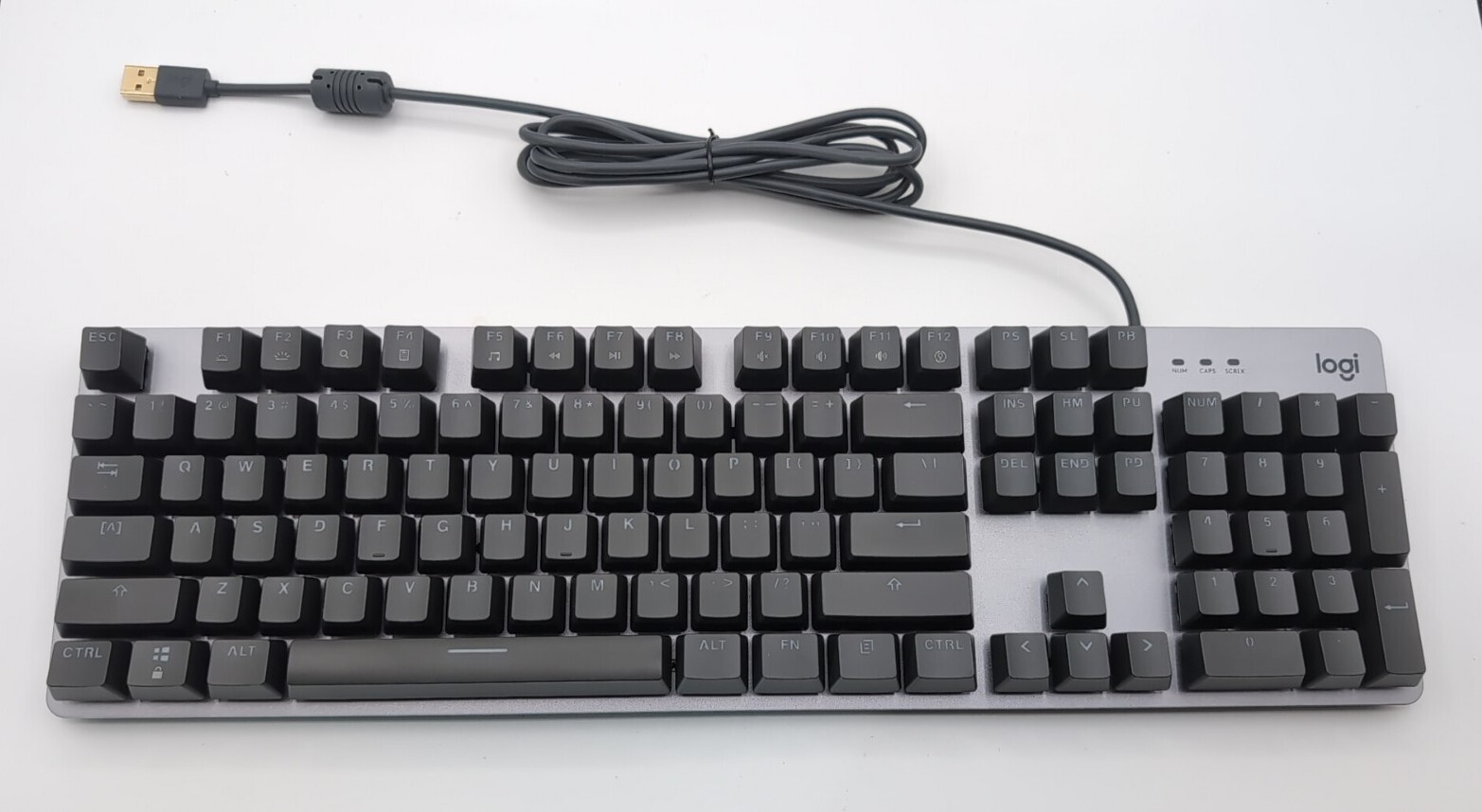 Logitech K845 QWERTY Mechanical Illuminated Keyboard Blue Switches ...