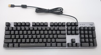 Logitech K845 QWERTY Mechanical Illuminated Keyboard Blue Switches ...