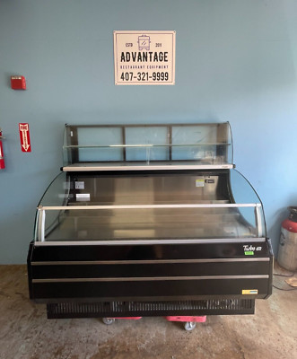 Turbo Air 63'' Open Air Display Case with Top Dry Display TOM-60SB-N | eBay