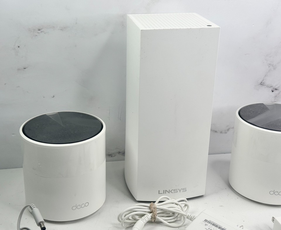 Linksys MX4200 WIFI Router | +2 Tp-Link AX3000 Whole Mesh System Nodes ...