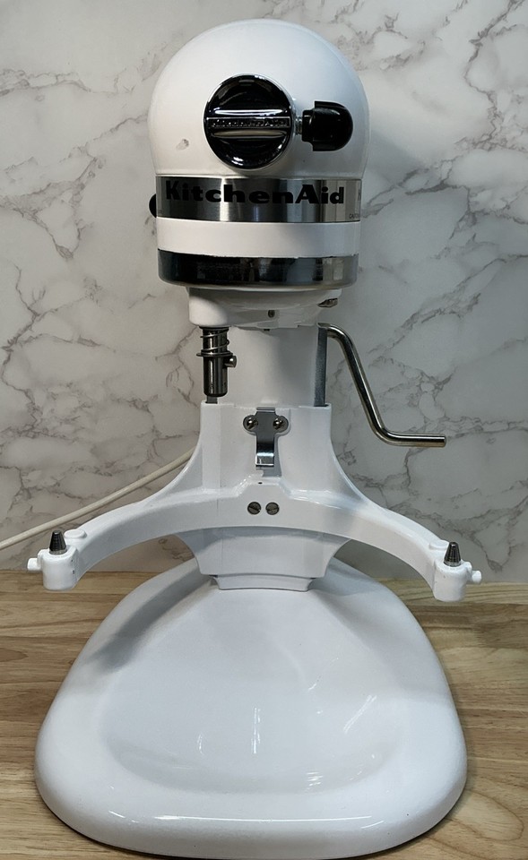 Vintage KitchenAid White Heavy Duty Model K5SS Lift Stand Mixer - Works ...