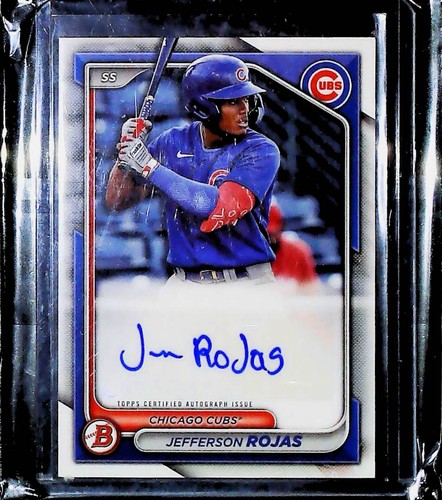 2024 Jefferson Rojas Bowman #PPRA-JR Paper Prospects Auto - Chicago ...