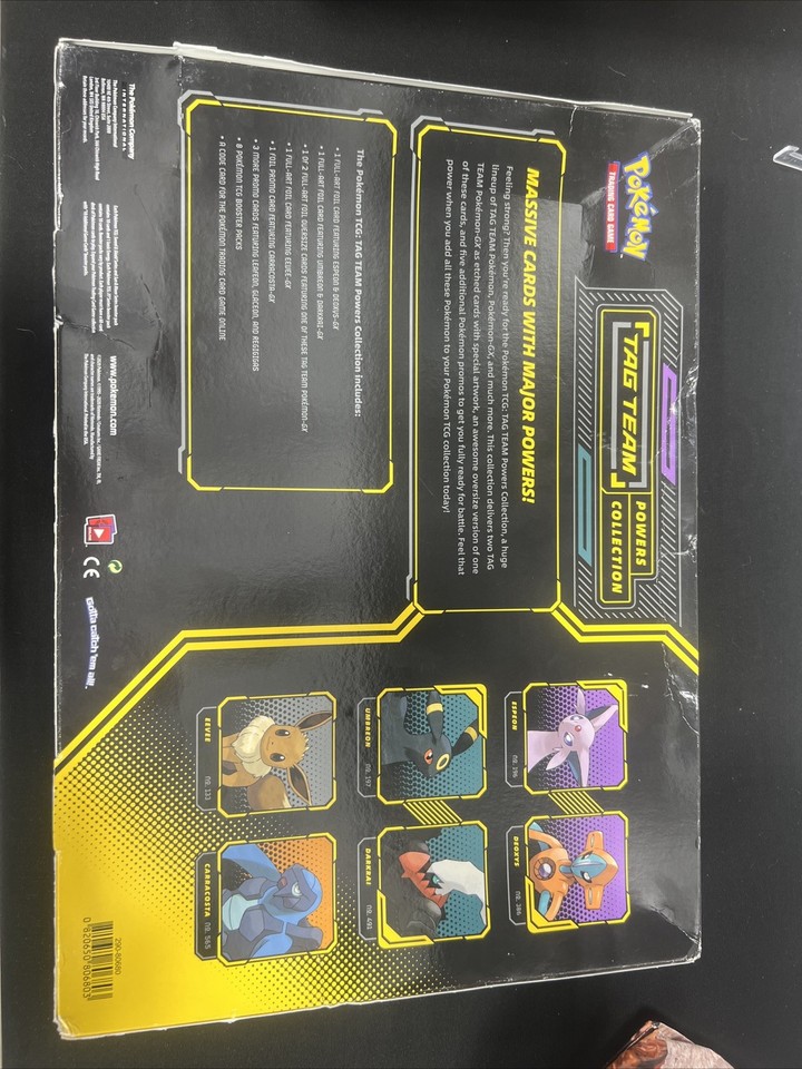 Pokemon TCG Tag Team Powers Collection Box Umbreaon & Darkrai- RARE ...