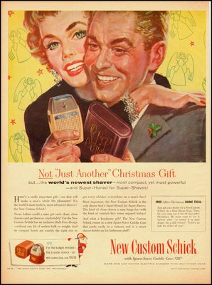 Vintage ad for New Custom Schick Razors (040412) | eBay