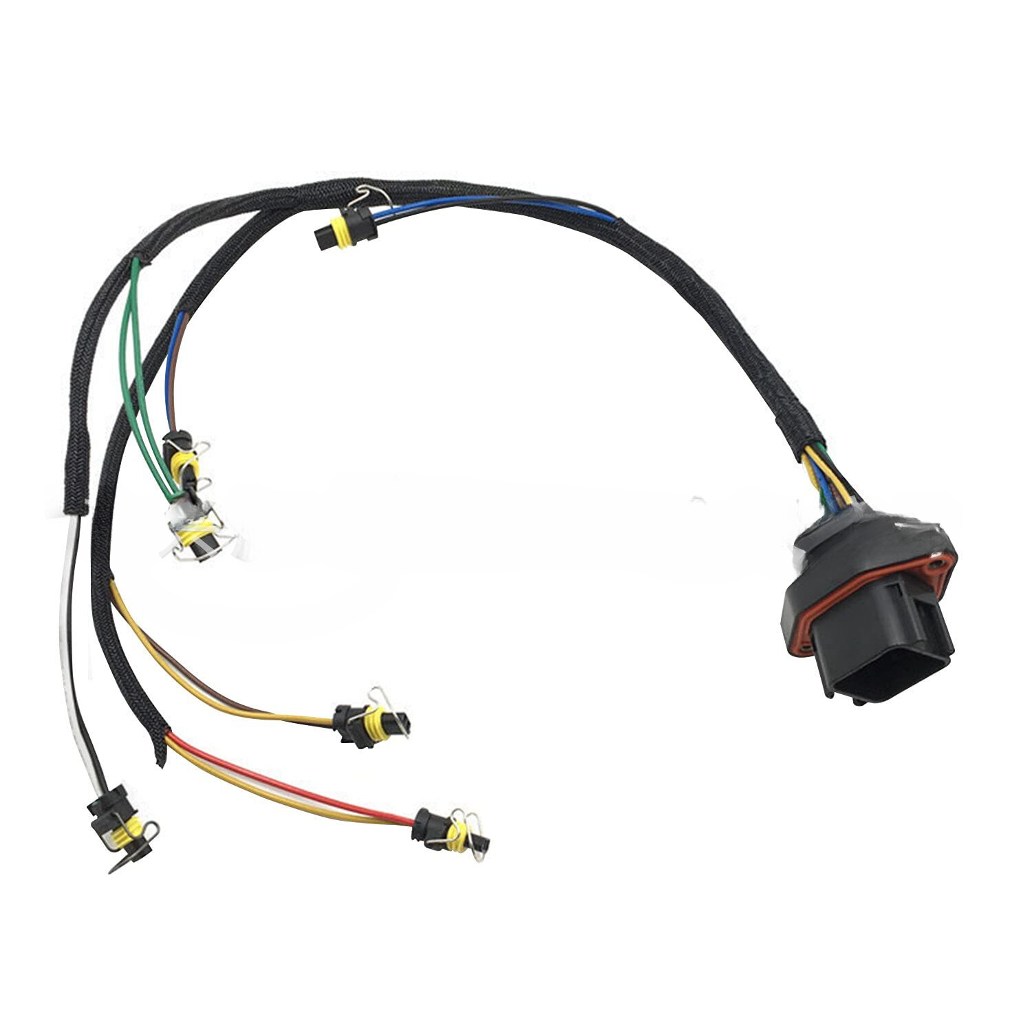 For C9 Engine 419-0841 215-3249 Fuel Injector Wiring Harness CAT 330D ...