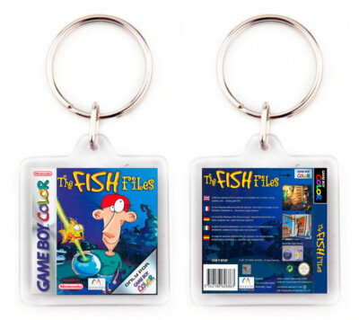 The Fish Files Game Boy Colour Nintendo Keyring | eBay