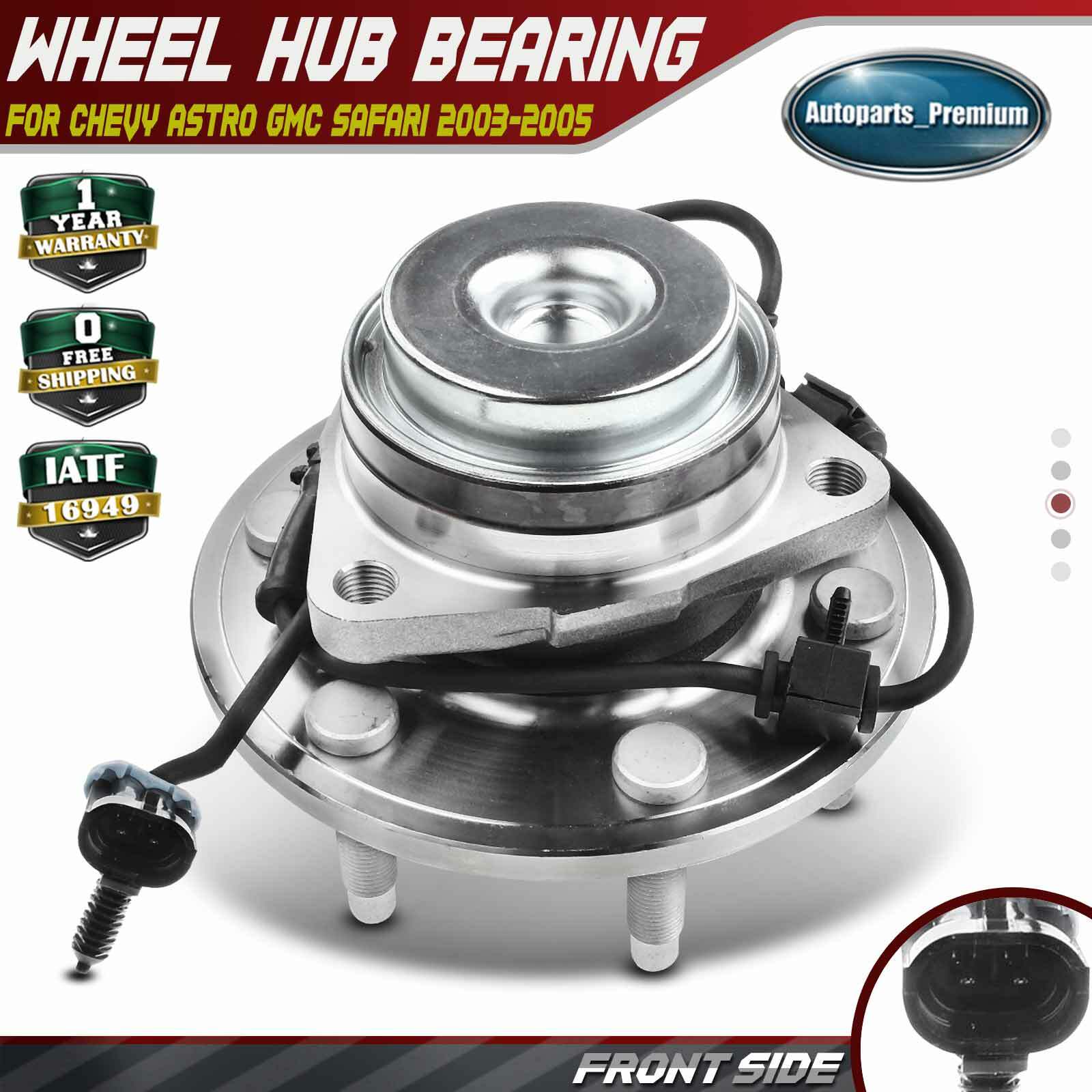 Front L or R Wheel Hub Bearing Assembly for Chevy Astro 2003-2005 GMC ...