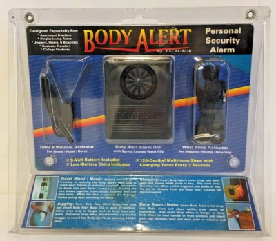 Body Alert Personal Security Alarm By Excalibur NEW Unopened Original ...