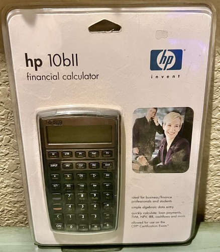 HP HP-10BII Financial Calculator - Black S | eBay