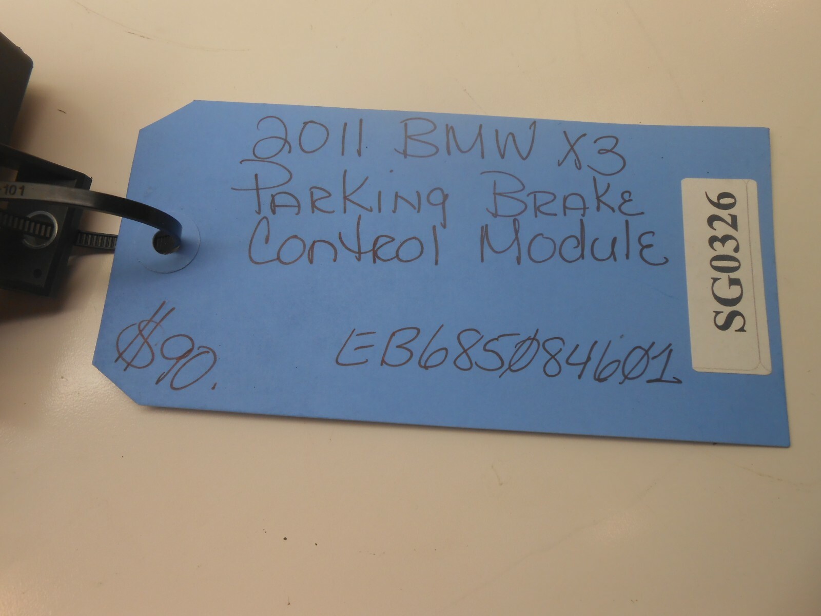 2011 BMW X3 PARKING BRAKE CONTROL MODULE EB685084601 SG0326 | eBay