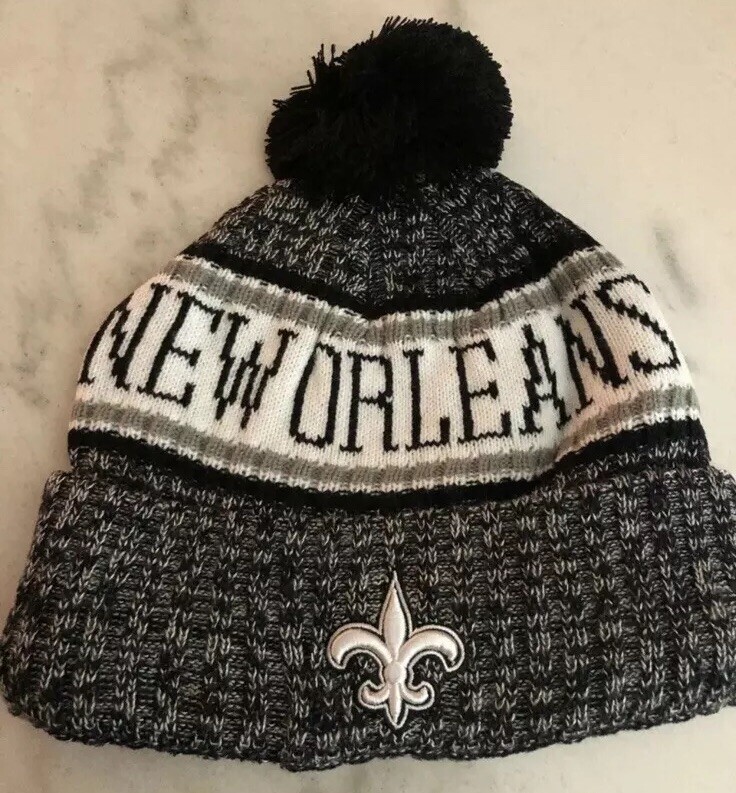 New Orleans Saints Beanie New Adult Nfl Football | eBay