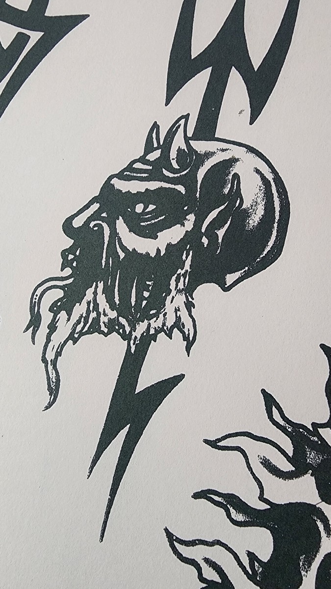 Paul Booth Flash Tattoo