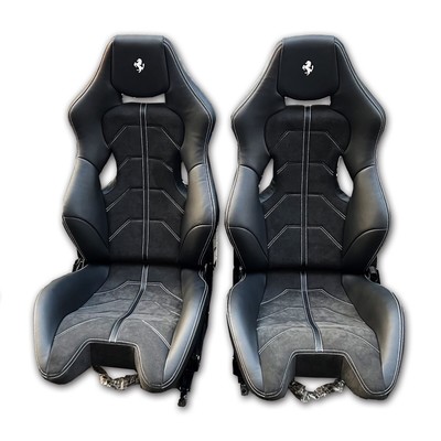 For FERRARI F430 California 458 488 F12 F8 SCUDERIA GOLDRAKE CARBON ...