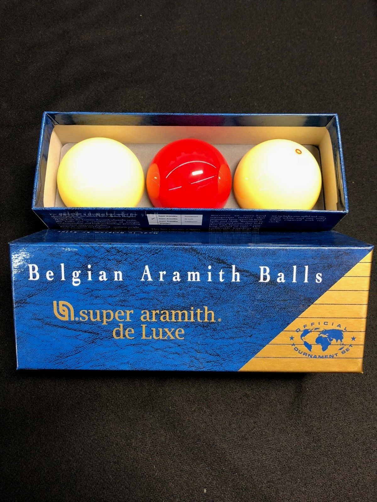 Super Aramith Deluxe Belgian Carom Billiard Ball Set - 61.5mm | eBay
