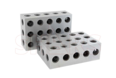 SHARS MATCHED PAIRS ULTRA PRECISION 2-4-6 246 BLOCK SET 23 HOLES 5/8-11 ...