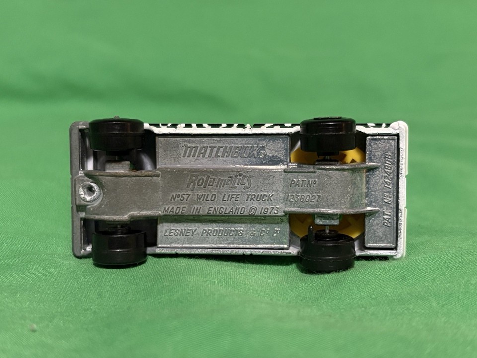 Vintage 1970s Matchbox No. 57 Rolamatics White Ford Ranger Wild Life Lion Truck | eBay
