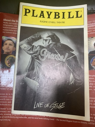 Grease Playbill Eugene O'Neill Theatre 1994 | eBay