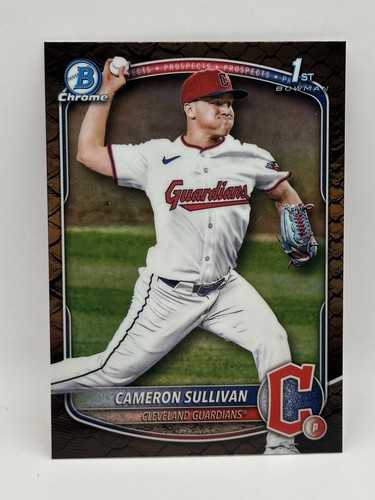 Cameron Sullivan 2025 BOWMAN CHROME Reptilian SP Guardians Rookie 1st ...