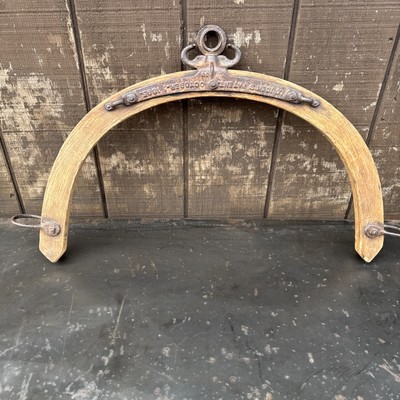 Antique Louden's patent 1895 Circular Single Tree, horse Whiffle ...