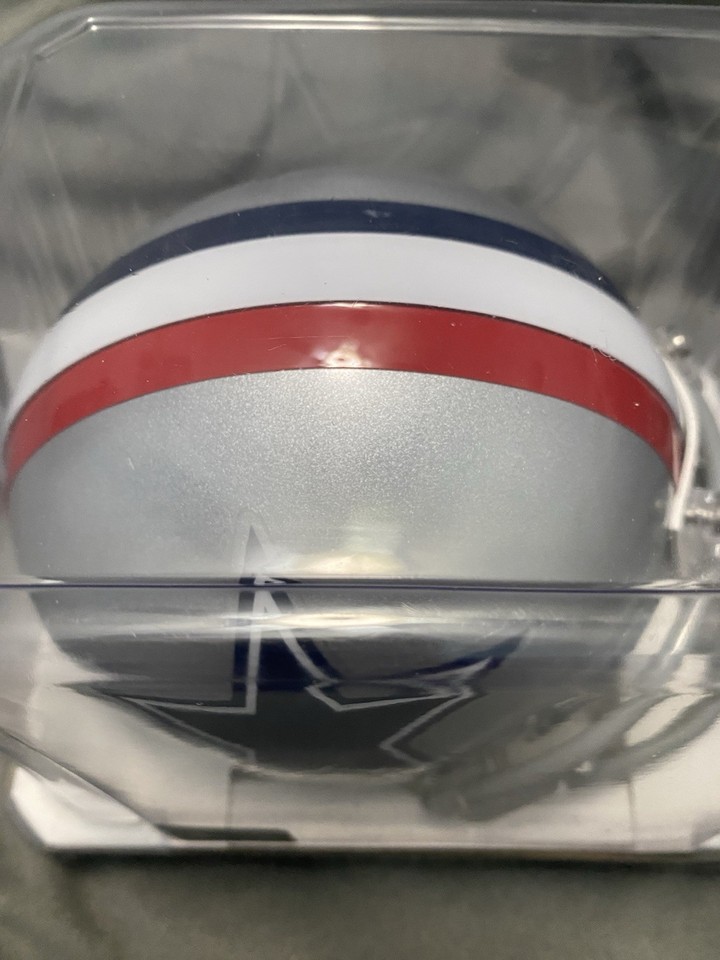 Dallas Cowboys 1976 Throwback Riddell VSR4 NFL Mini Helmet | eBay