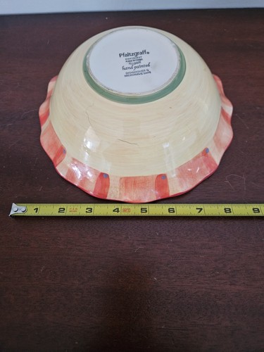 Pfaltzgraff Napoli Pasta/salad Bowl With Fluted Edge | eBay