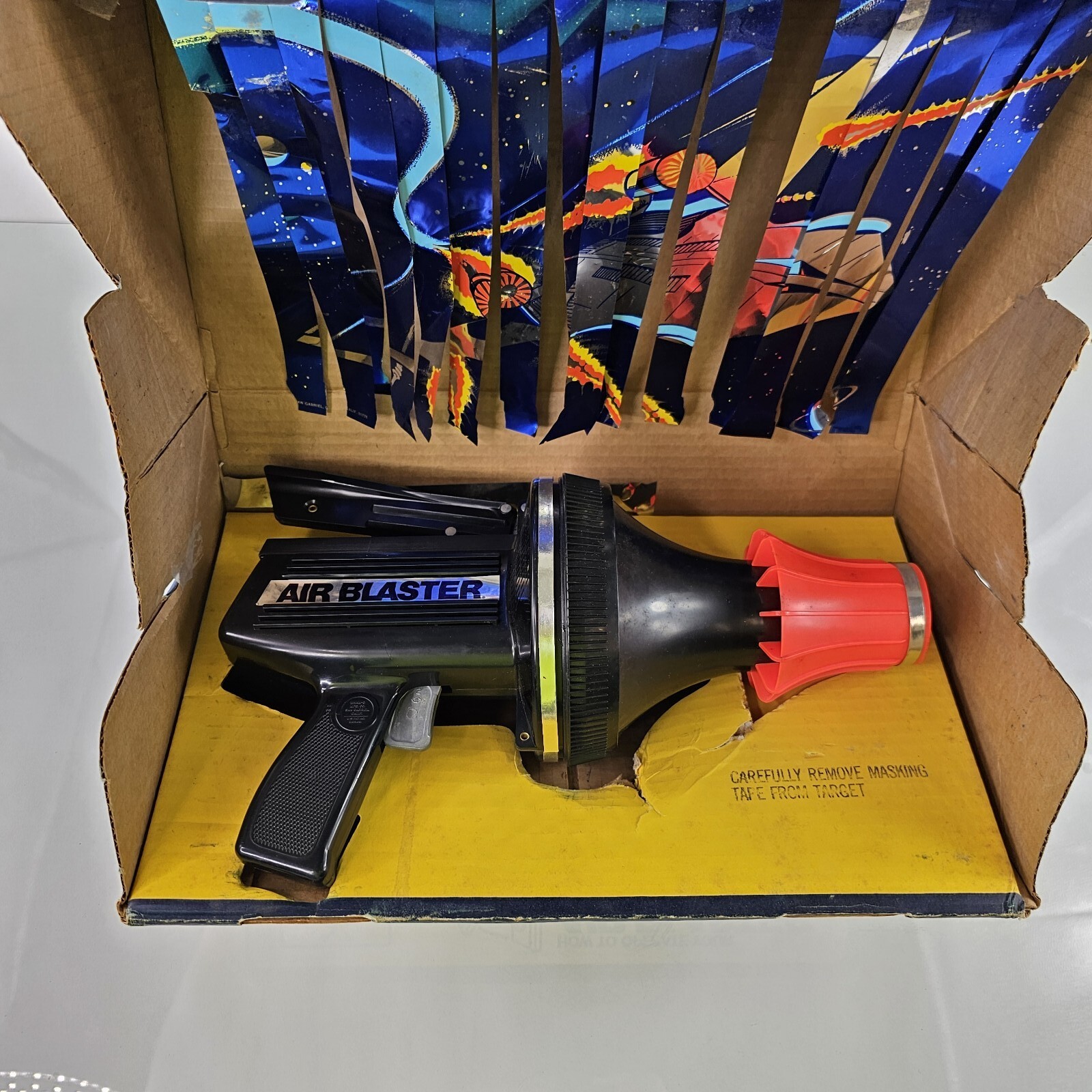 Vintage 1978 Wham-O Air Blaster Toy with Target In Original Box AS IS ...