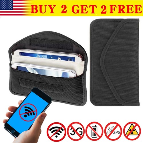 Large Faraday Bag RFID Signal Blocking Shielding Pouch Cell Phone ...