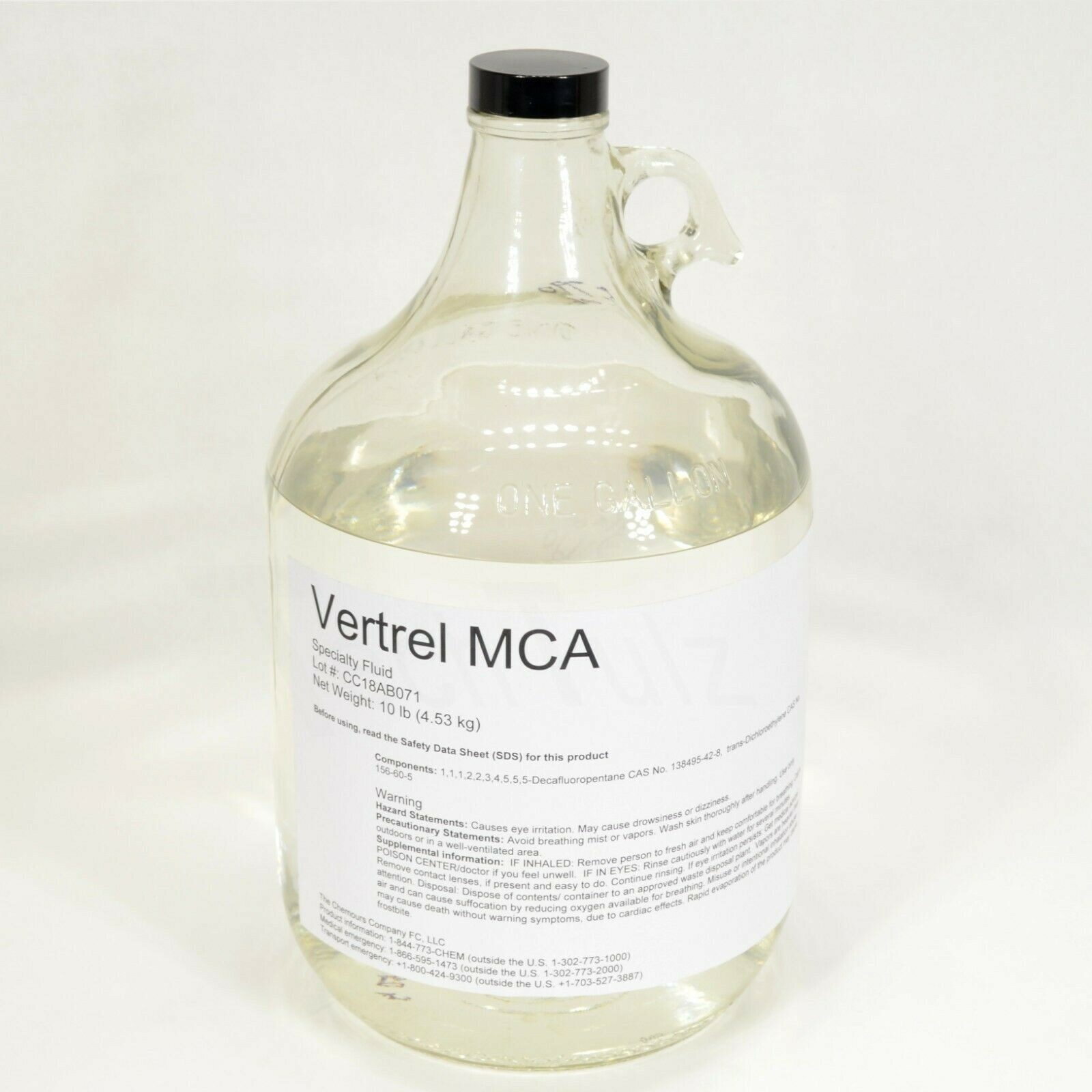 Vertrel MCA Vapor Degreasing Solvent - nPB replacement - cuts silicones ...