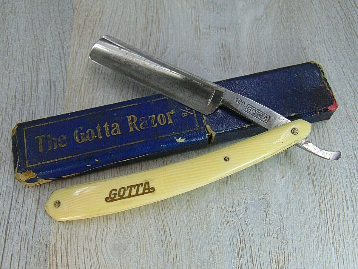 Vintage Straight Razor Shave