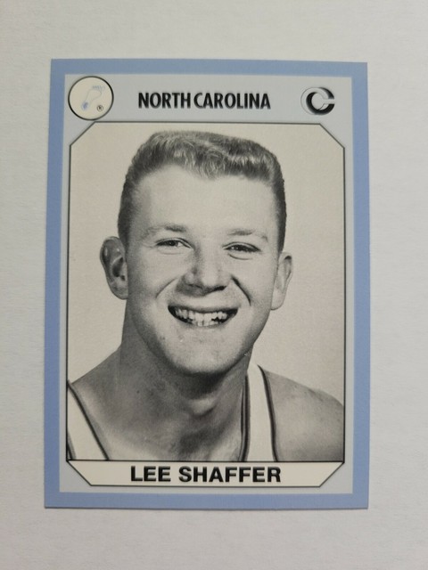 1990 Collegiate Collection North Carolina Tar Heels - #170 Lee Shaffer ...