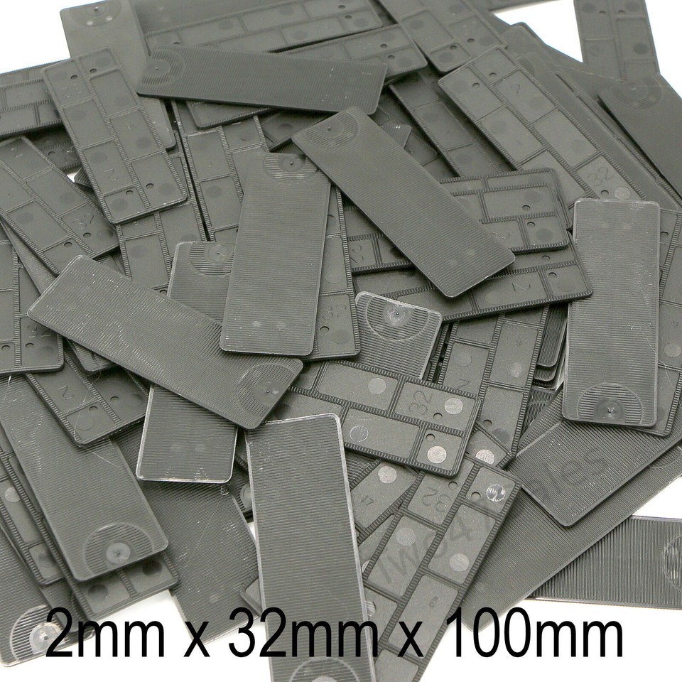 Flat Glazing Packer 32mm plastic mixed Shim window upvc spacer Flooring ...