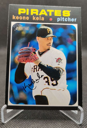 2020 Topps Heritage #265 Keone Kela Pittsburgh Pirates wrestling card ...
