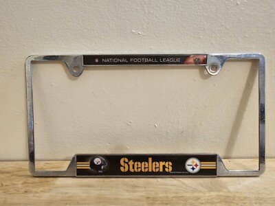 Pittsburgh Steelers Metal License Plate Frame | eBay