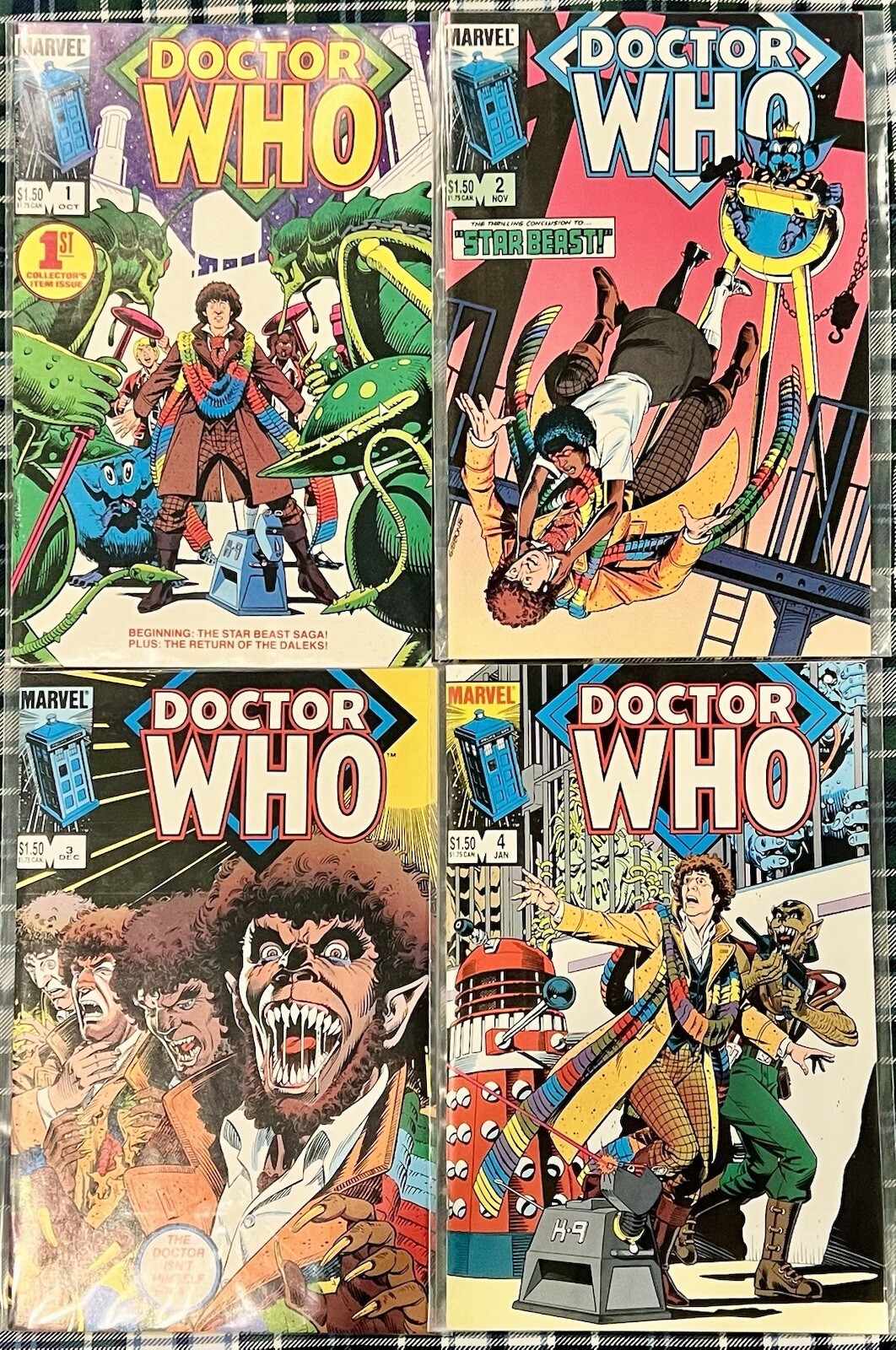 Doctor Who 1984-1985 Marvel Comics Lot Of 10 Issues 1-8, 10, 11 | eBay