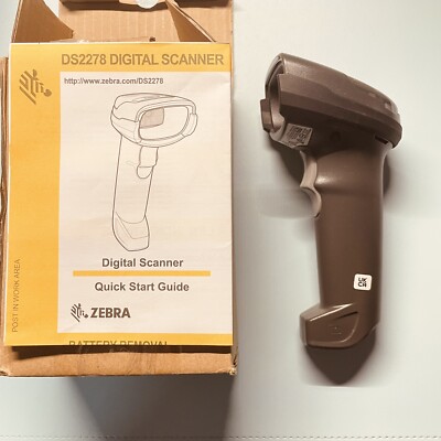 Zebra DS2278-SR00007ZZWW Barcode Scanner - Black 9476062130695 | eBay